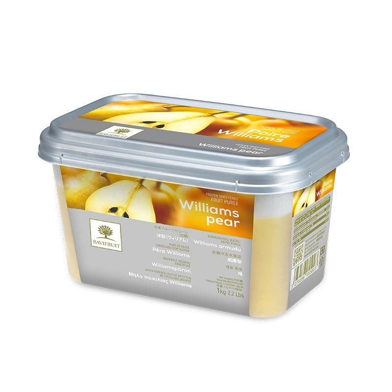 FROZEN PEAR WILLIAMS PUREE 1KG (#100057) – RedManShop